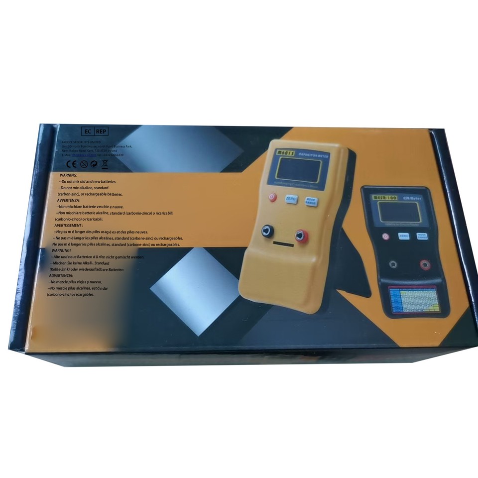 Portable M6013 Capacitor Meter Auto Rang Measuring Capacitance Tester ...