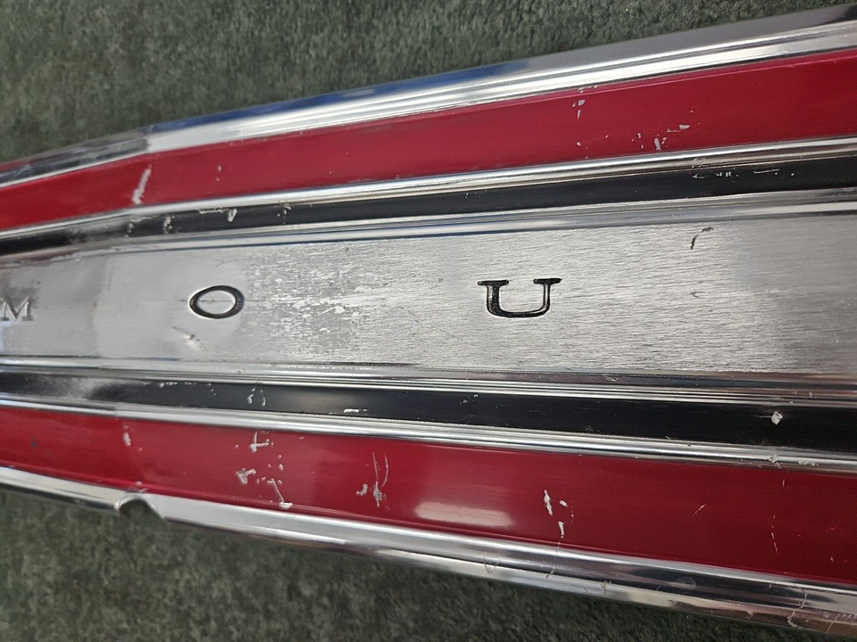 1968 Plymouth Road Runner Rear Side Deck Lid Finish Trim Panel 2842872 ...