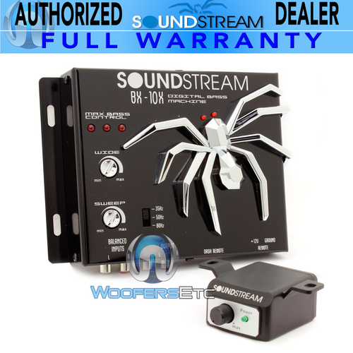 SOUNDSTREAM BX10X MEGA BASS DIGITAL EPICENTER PROCESSOR for SUBWOOFER ...