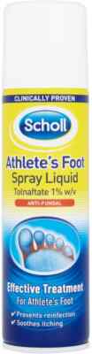 Scholl Athlete's Foot Spray Liquid 150ml X 1 789164838574 | eBay UK