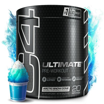 Cellucor C4 Ultimate Pre-Workout / 20 Servings / Arctic Snow Cone | eBay