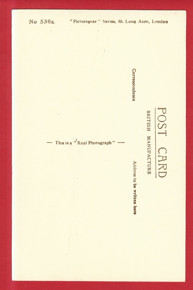 PICTUREGOER FILM STAR POSTCARDS - Card Range 501 to 600 - PICK YOUR OWN ...