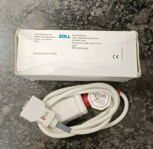 NEW ZOLL Pulse Oximeter Masimo 2144 8000-0298 LNCS Patient Cable LNC-4 ...