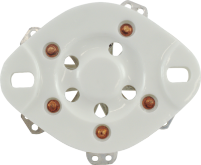 Porcelain Sockets On Plates