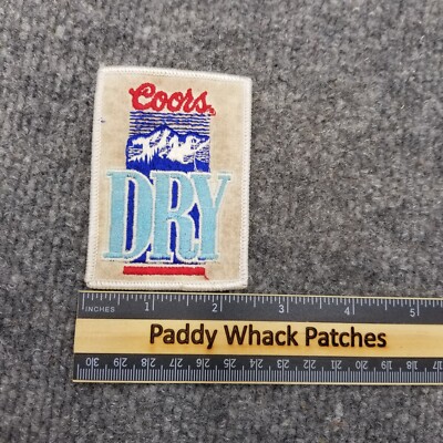Vintage Coors Dry Beer Patch 80s | eBay