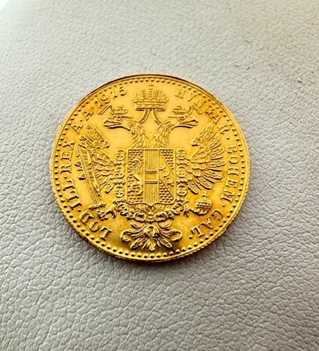 Gold 1915 Austrian Ducat Single Coin Ungraded Uncertified Good ...