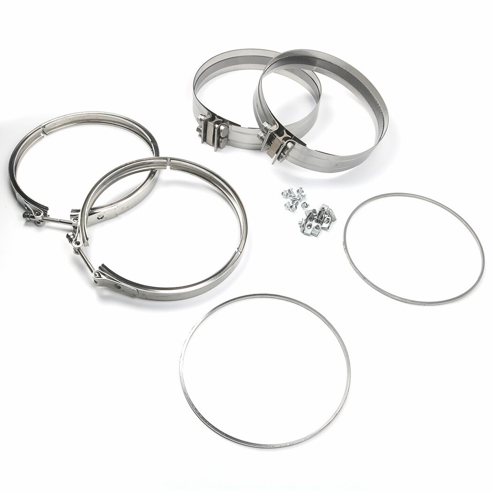 Filter Clamp & Gasket Kit Detroit Engines A680950202 A6809950302 ...