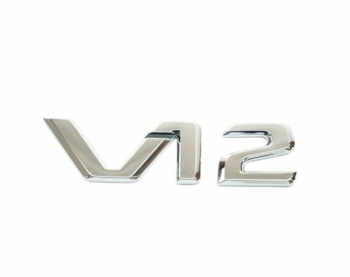 Genuine Mercedes V12 Emblem Decal S600 CL600 CL65 AMG W140 W215 W216 ...