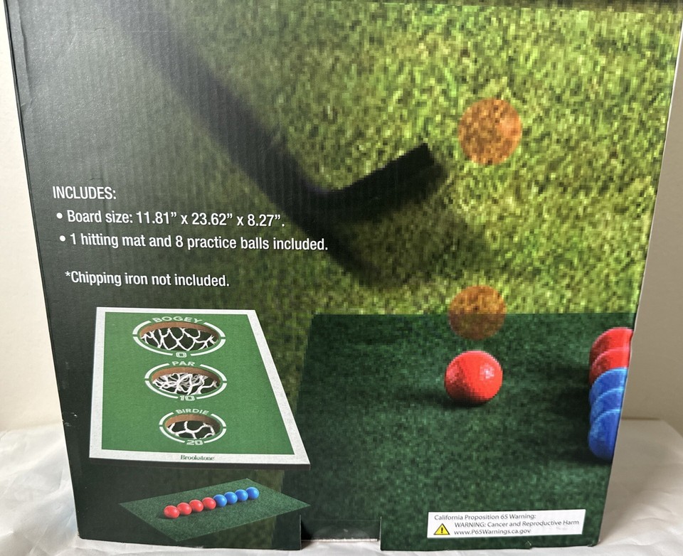 Brookstone Golf Chipping Game Brand New NIB OOP Out Of Production Rare ...