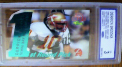 Derrick Brooks 1995 Classic NFL Draft 1st Round Picks 2856/4500 | eBay