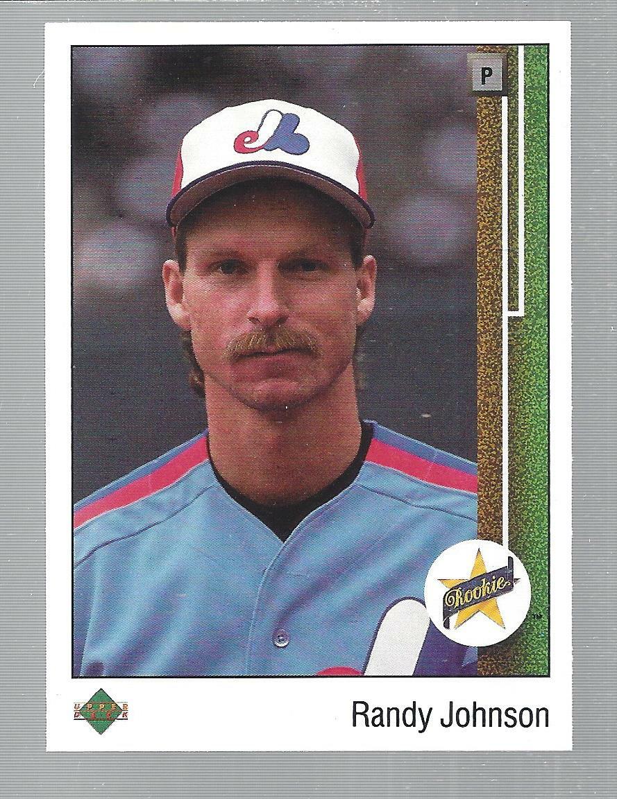 Randy Johnson 1989 Upper Deck Rookie Card #25 Expos | eBay
