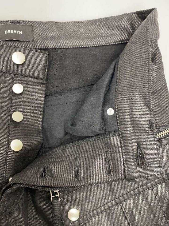 BREATH Cargo Pants Multi Pocket SLIM TYPE L Cotton Blk Br24aw-p1003 ...