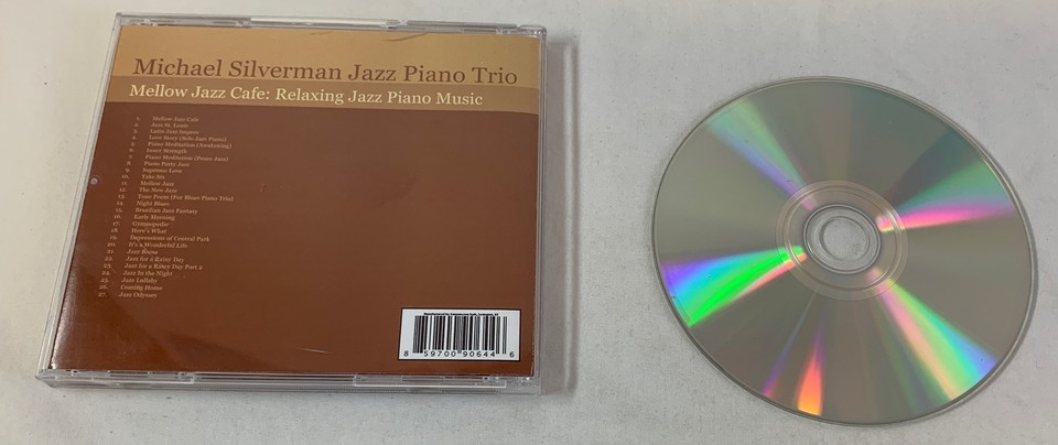 CD - MICHAEL SILVERMAN JAZZ PIANO TRIO Mellow Jazz Cafe | eBay