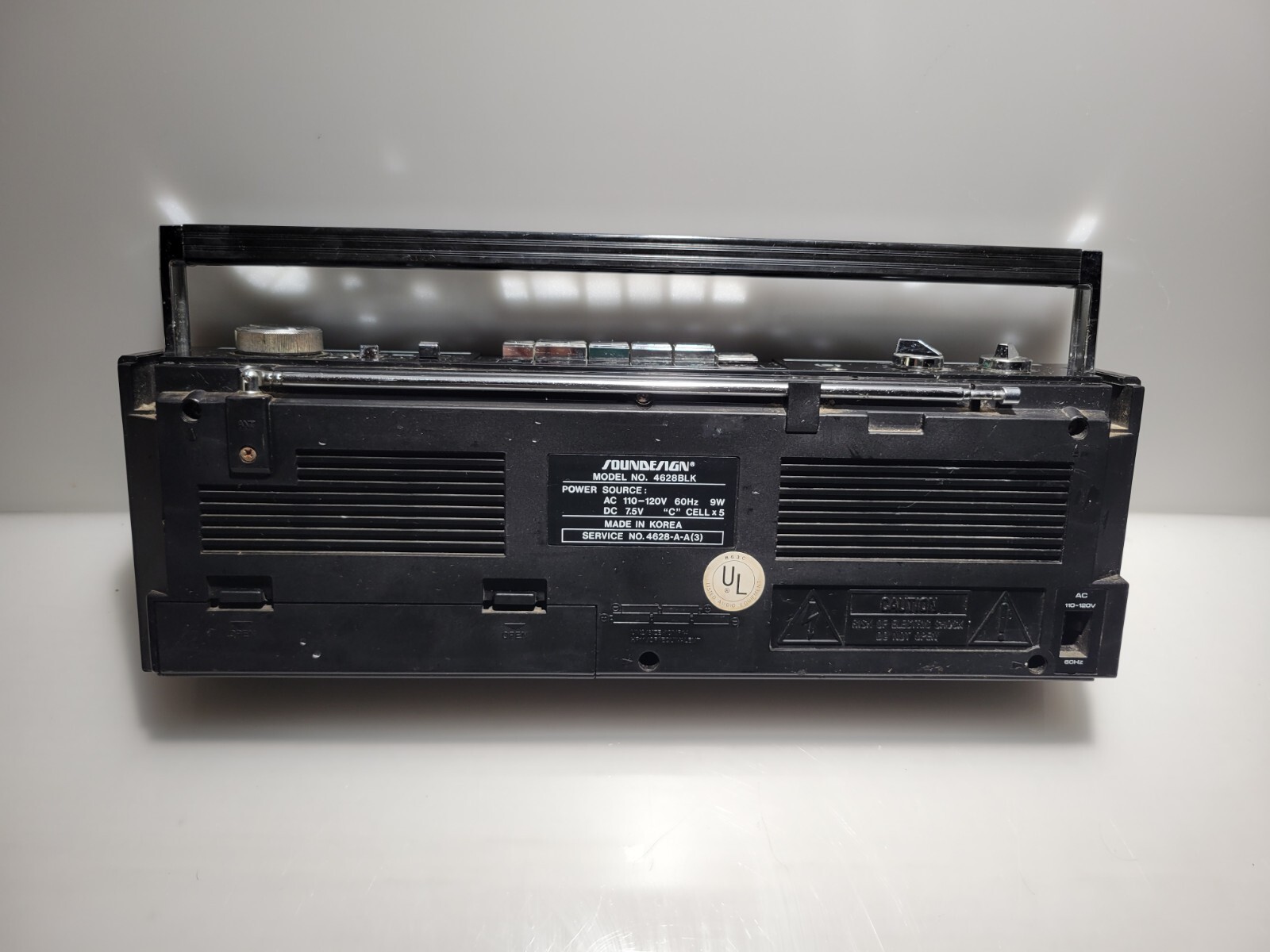 Vintage boombox Soundesign model 4628BLK AM/FM Cassette Player Oh Yeah ...