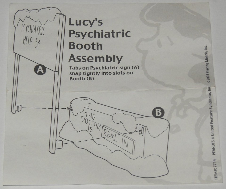 Peanuts: Lucy Psychiatric Booth Pig Pen Snowman Schroeder figures Playing Mantis | eBay