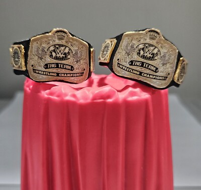 Mattel ELITE WWE Custom Tag Titles | eBay