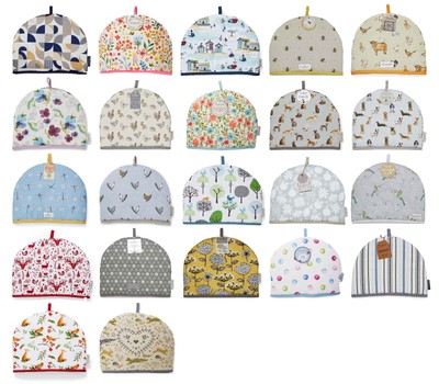 Cooksmart Tea Cosy 100% Cotton Decorative Insulated Teapot Cover ...
