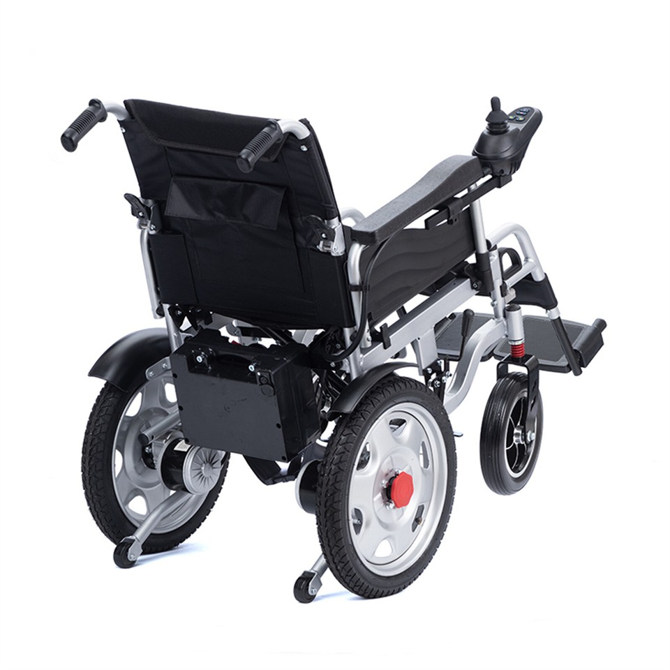 500W Dual Motor Electric Wheelchair Folding Mobility Aid Motorized ...