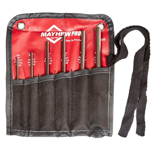 Mayhew Pro 62250 Pilot Punch Kit, 6-Piece SAE Steel | eBay
