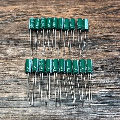 United Chemi-Con 100uf 10v Capacitor 5x11mm 105c 2.5mm Lead Spacing Qty ...