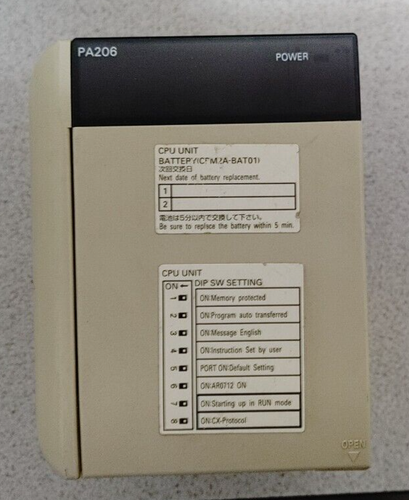 OMRON CQM1-PA206 POWER SUPPLY UNIT 120VA 5VDC 6A WOW!! | eBay