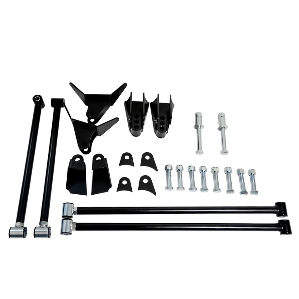 Rear Triangulated 4 Link Suspension Kit For Chevy C10 GMC R2500 ...