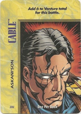 Marvel OVERPOWER CABLE ASKANI'SON special - OPD - Very Rare - IQ | eBay
