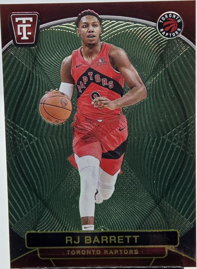 2024-25 Panini Totally Certified - RJ Barrett #113 Neon Green Mirror ...