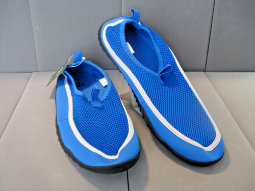 ATHLETIC WORKS Men’s Size 9-10 Mesh Aqua Sock Rubber Grip Water Shoes ...