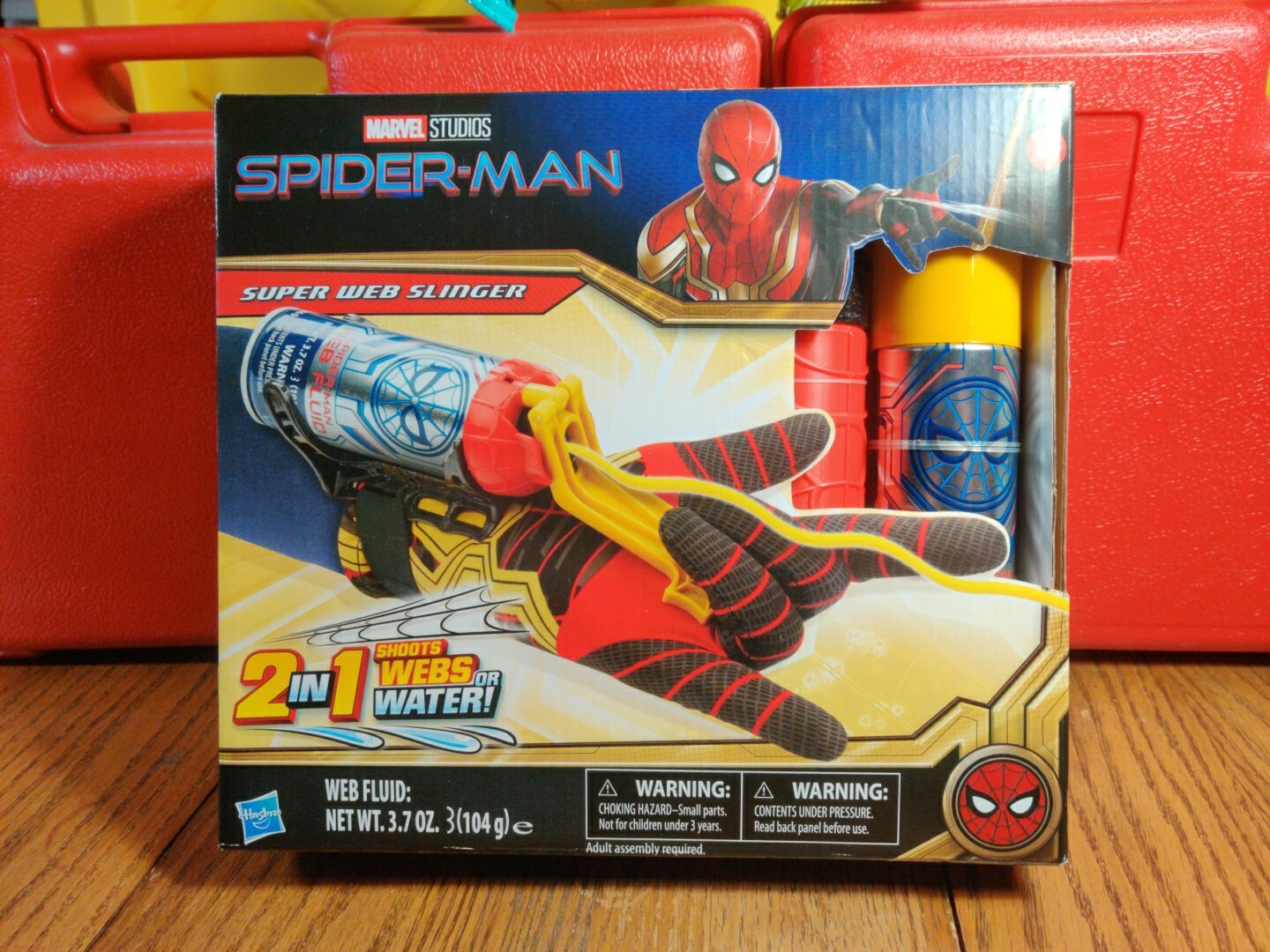 Marvel Spider-Man Super Web Slinger, 2-in-1 Shoots Webs or Water Shooter 630509993246| eBay