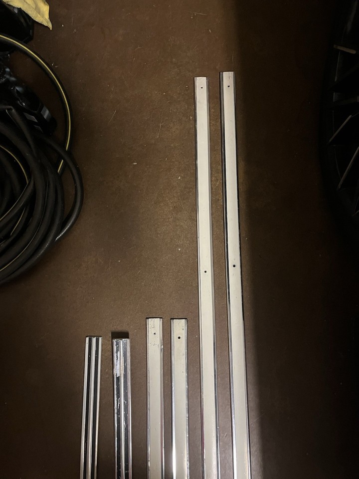 1963 CHEVROLET CHEVY NOVA SS SIDE TRIM MOLDING BELT SS ORIGINAL OEM SET ...