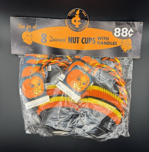 Vintage Halloween Early 1950’s Clever Idea Party Makers Nut Cups ...