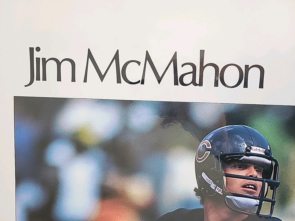 JIM MCMAHON Sports Illustrated Marketcom # 4220 Chicago Bears Super ...