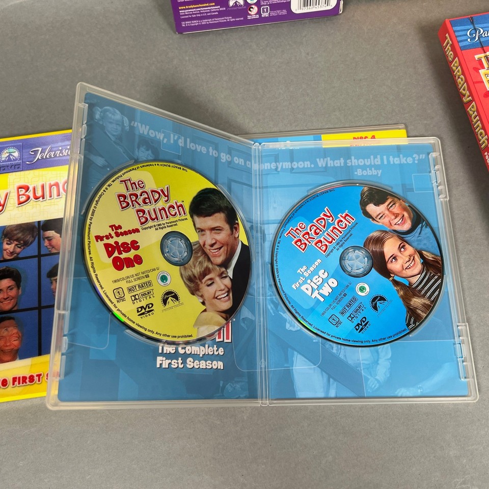 The Brady Bunch Complete Series DVD Seasons 1 2 3 4 5 (Some Lenticular ...