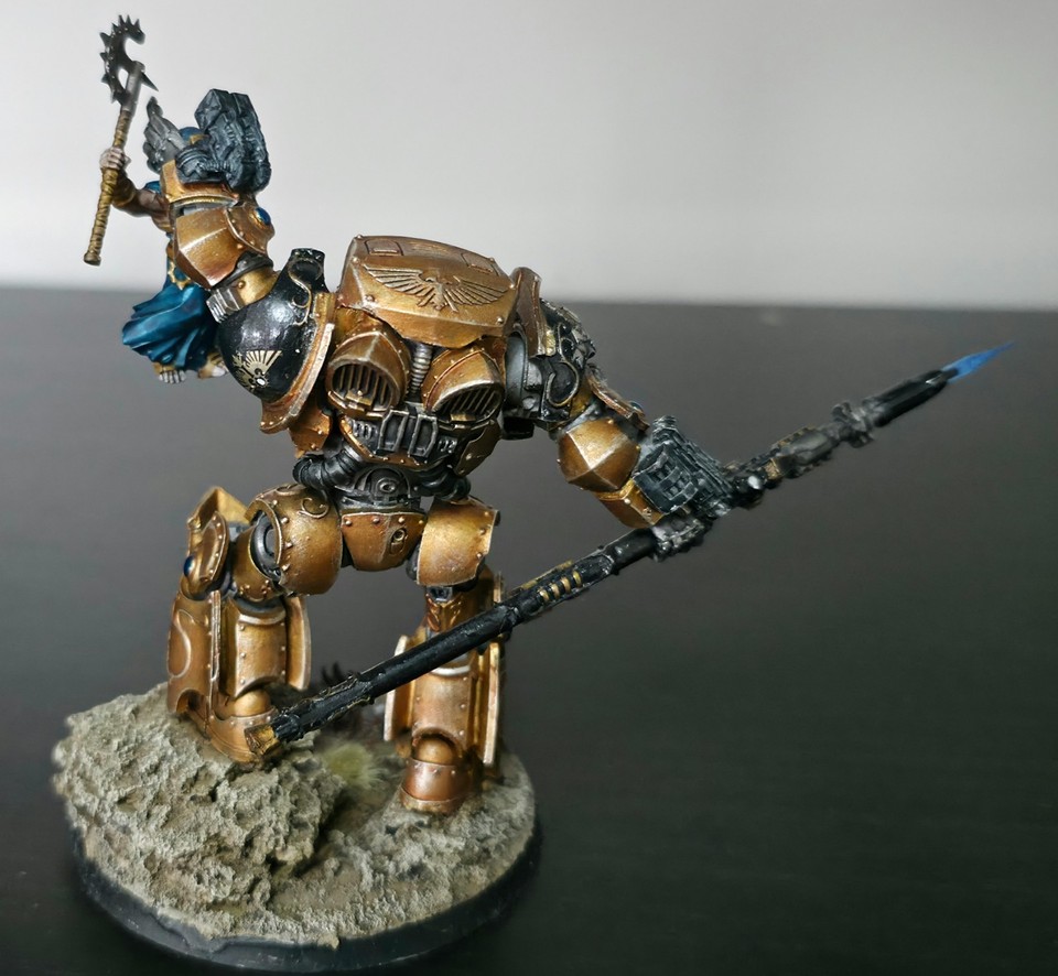 Custodes - Achillus Dreadnought - Well painted, magnetised and custom ...