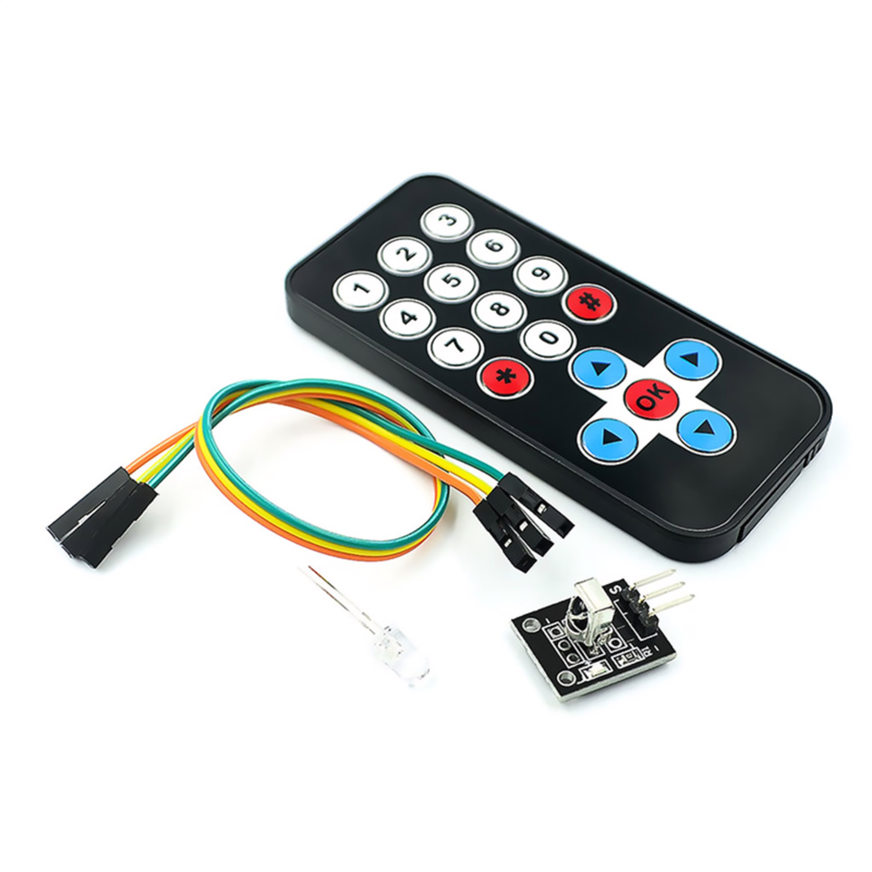 38khz Infrared IR Wireless Remote Controller Module DIY Kit HX1838 for ...