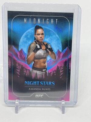 2024 Topps UFC Midnight Amanda Nunes Night Stars (C203) | eBay