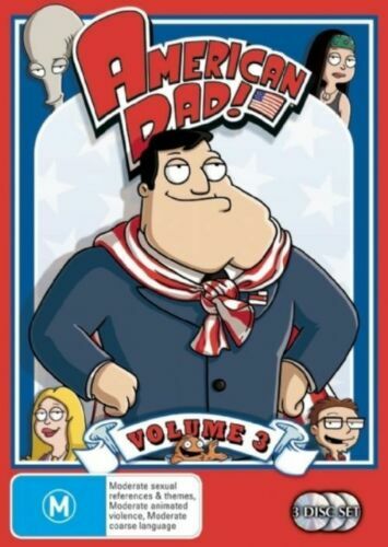 American Dad Volume 3 TV Show Series DVD Box Set NEW Seth MacFarlane ...