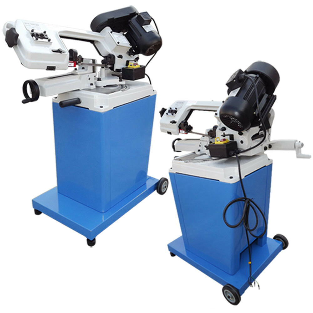 3 PHASE Motor Metal Cutting Cutter Band Saw 5" x 6" Horizontal Vertical ...
