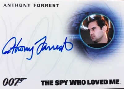 Anthony Forrest Autograph A275 from James Bond Archives 2015 Edition | eBay