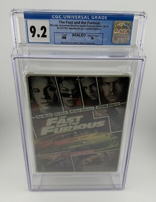 The Fast and the Furious LE Steelbook (2014) Blu-ray New Sealed Graded ...
