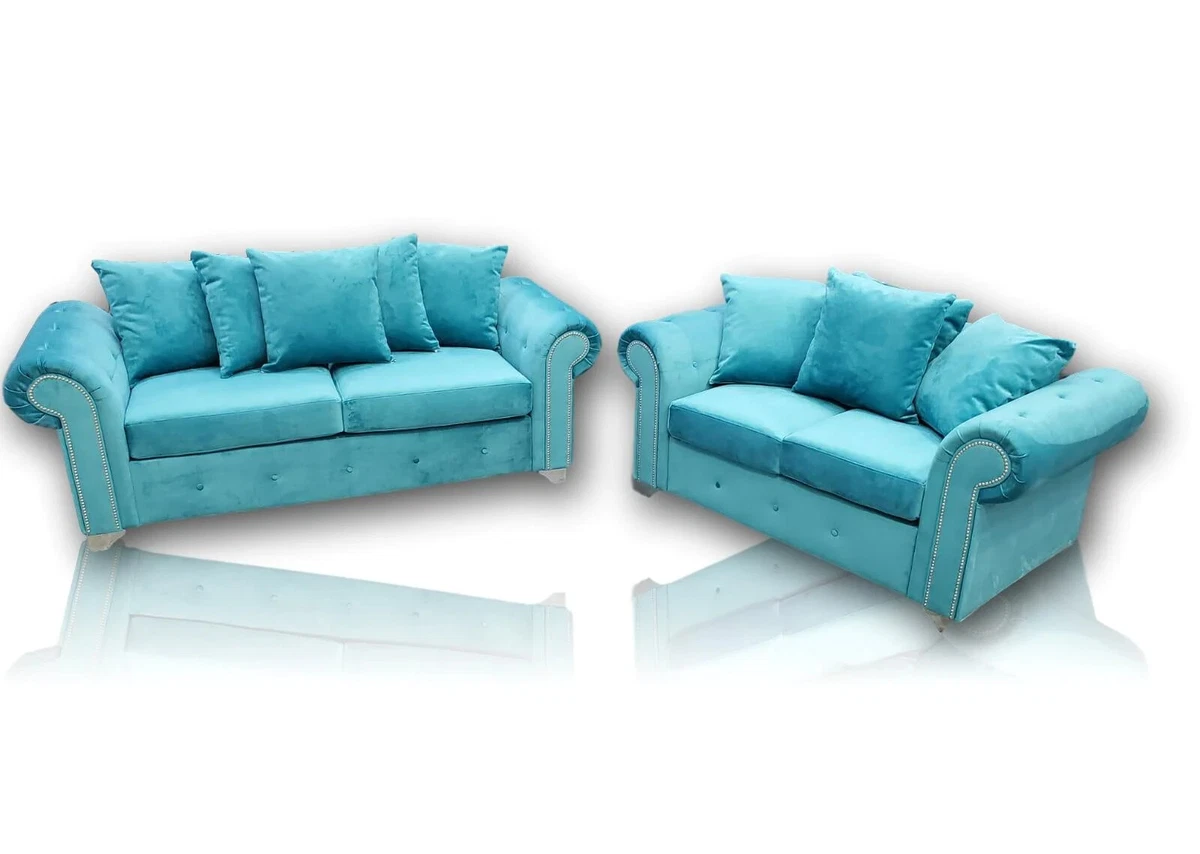 Turquoise Sofa Set | Cabinets Matttroy