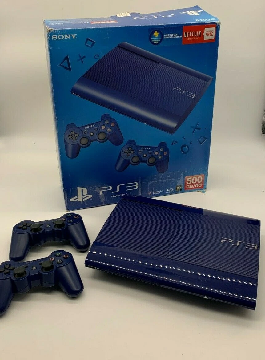 Ps3 Ultra Slim Blue
