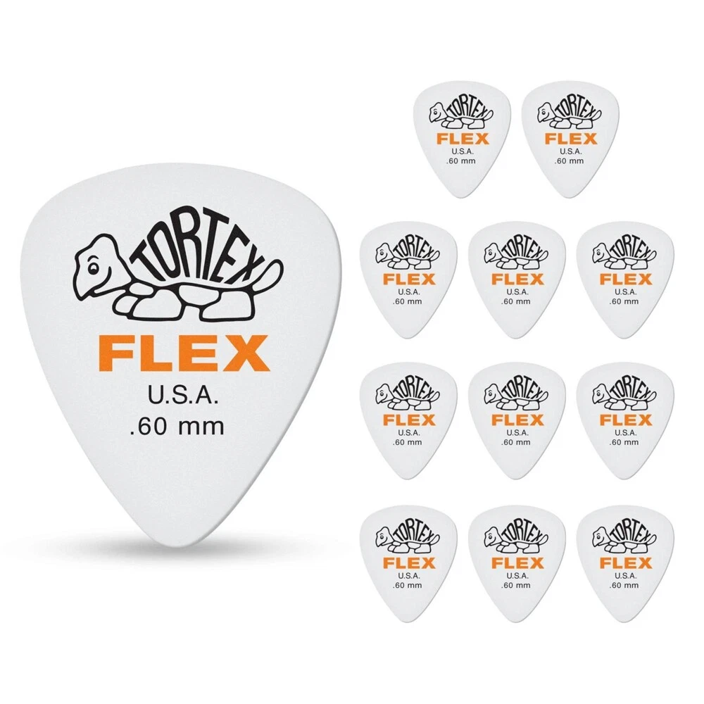 Dunlop Picks Tortex Flex Standard Players Pack 12, 44% OFF