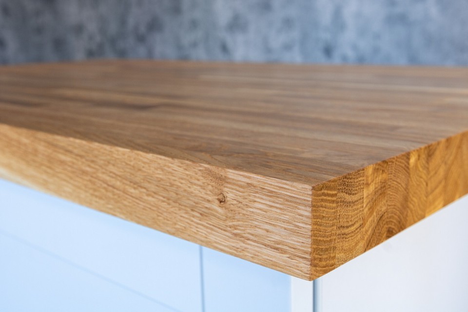 PRIME Oak Kitchen Worktop - Cheapest on eBay - Solid Oak Wood ...