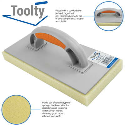 Toolty Sponge Float Plastering Skimming Rendering Tiling Hydro ...