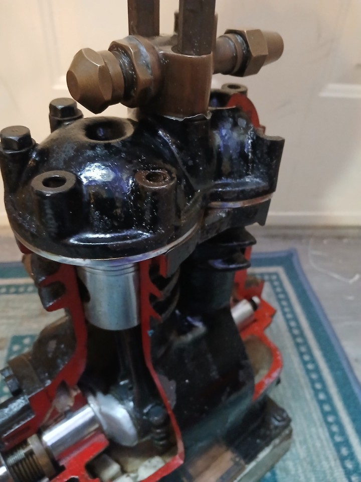 Vintage Cutaway Model Air Compressor Curtis St. Louis | eBay