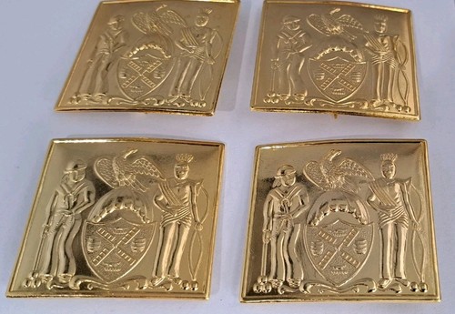 Lot of 4 Pins Badges Gold Tone New York State Seal NOS Metal | eBay