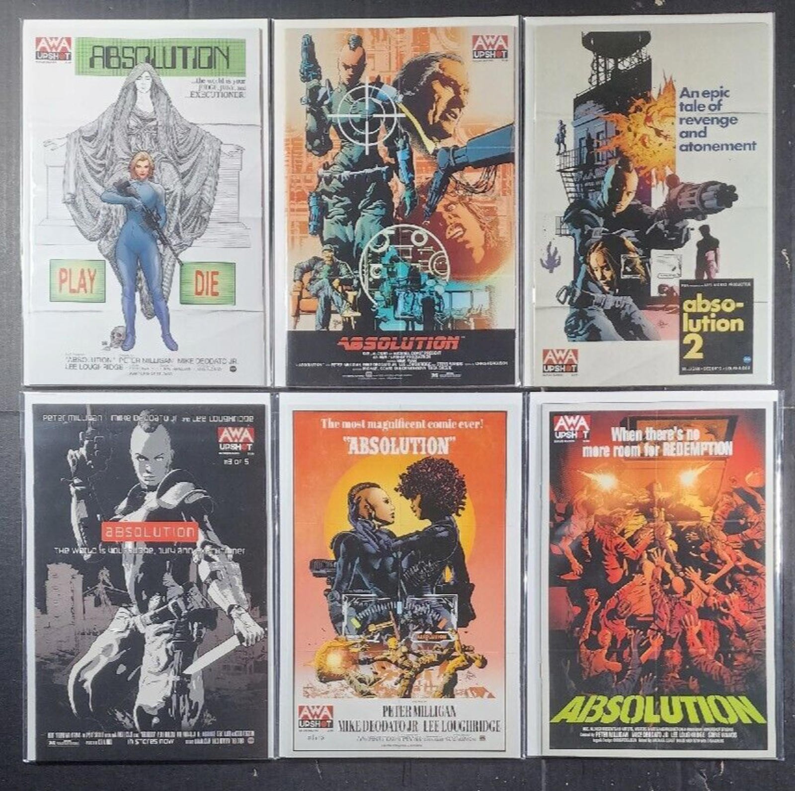Absolution #1 (A & B) 2 3 4 5 (2022) AWA Upshot COMPLETE set Lot of 6 | eBay