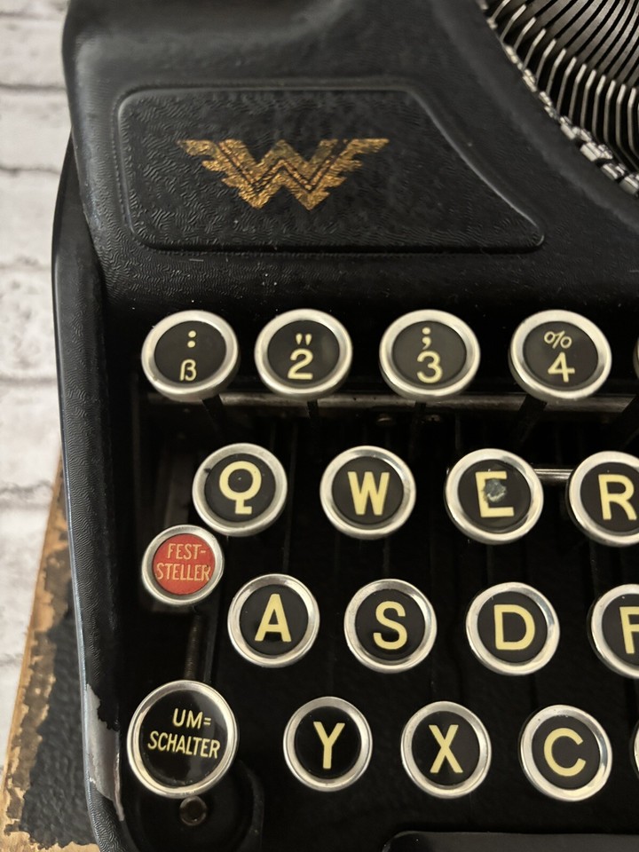 Vintage German Continental 34 Portable Typewriter | eBay